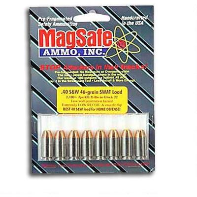 Magsafe Ammo SWAT 40 S&W Fragmented Bullet 46 Grain [40W] | Ammo Freedom
