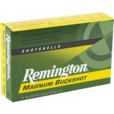 Remington Shotshells Express 12 Gauge 3in 15 Pellets 00 Buckshot ...